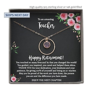 Teacher Retirement Gifts for Teacher Appreciation Gift for Retired ...