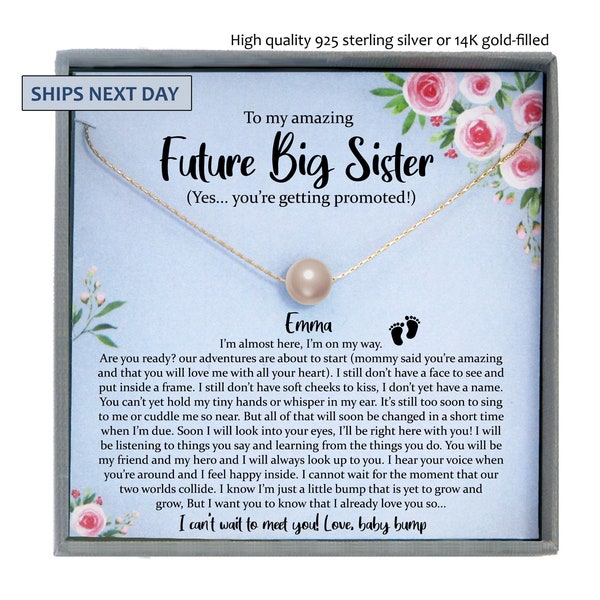 Promoted Big Sister - Etsy