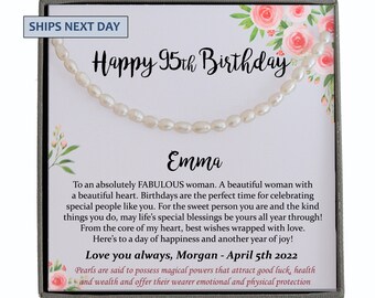 Birthday Card for 95 Year Old Woman - Etsy