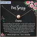I'm Sorry Gift Apology Gift Necklace for Her, Please Forgive Me Gift ...