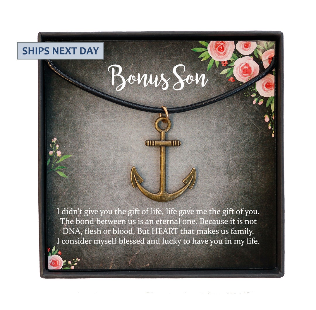 Bonus Son Gift, Birthday Gift for Bonus Son, Stepson Christmas Gift ...