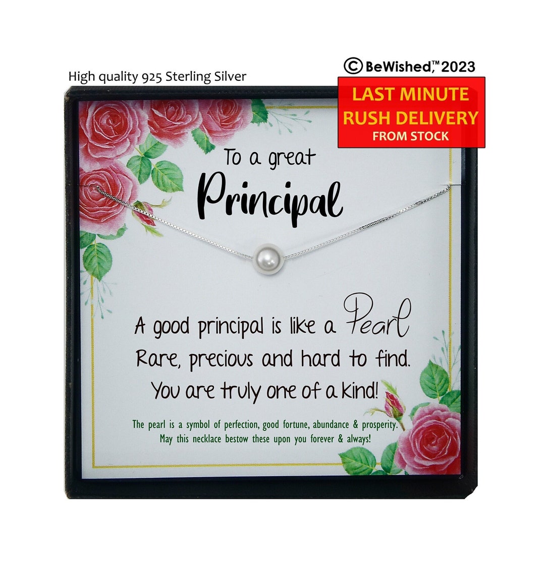 LAST MINUTE Principal Gift, Principal Thank You Gift, Principal ...