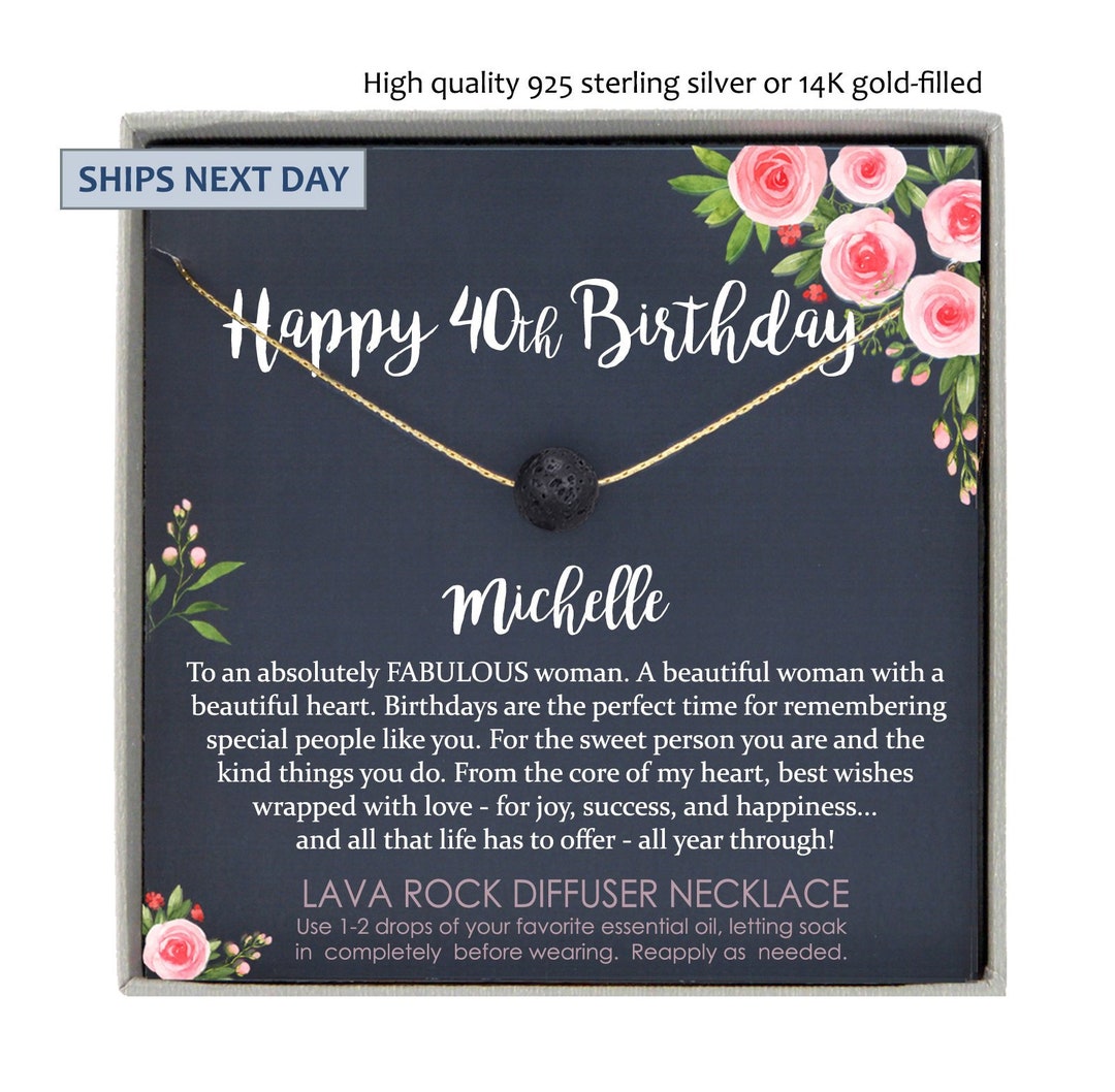 40th Birthday Gifts for Women Gift Ideas Gift for 40 Year Old Woman, 40 ...