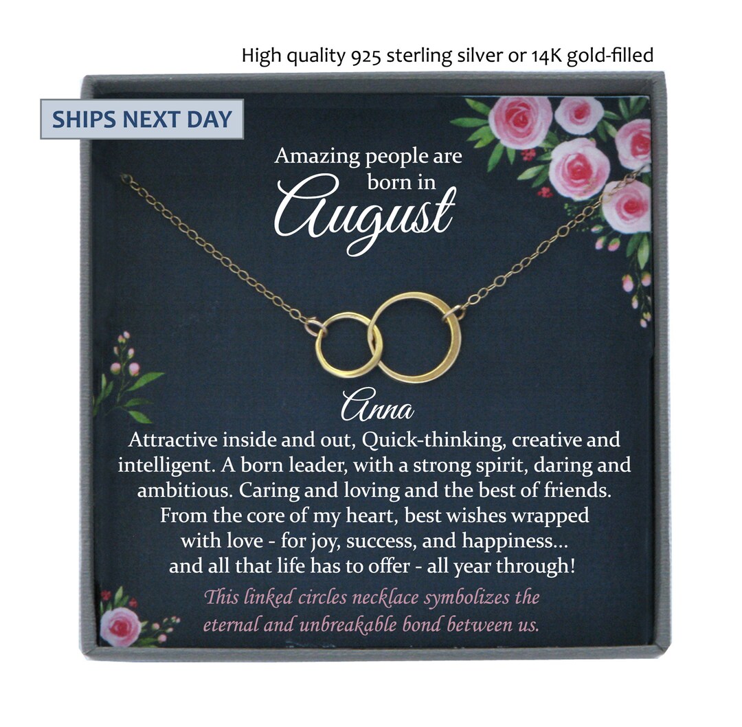 August Birthday Gift August Gifts, August Birthday Gifts for Her ...