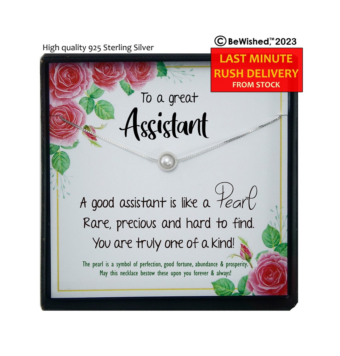 LAST MINUTE Gift, Assistant Gift, Assistant Appreciation Gift ...
