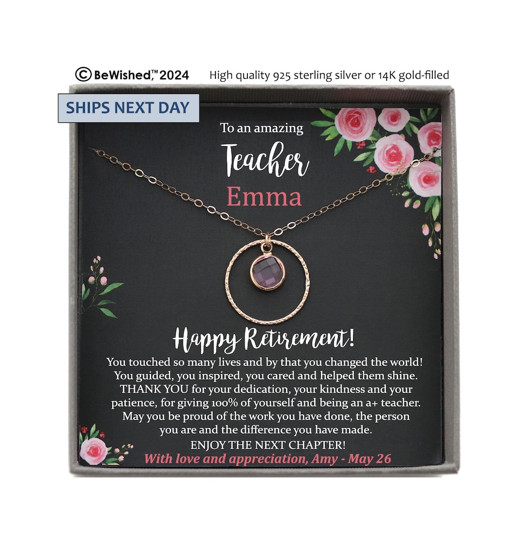 Teacher Retirement Gifts for Teacher Appreciation Gift for Retired ...