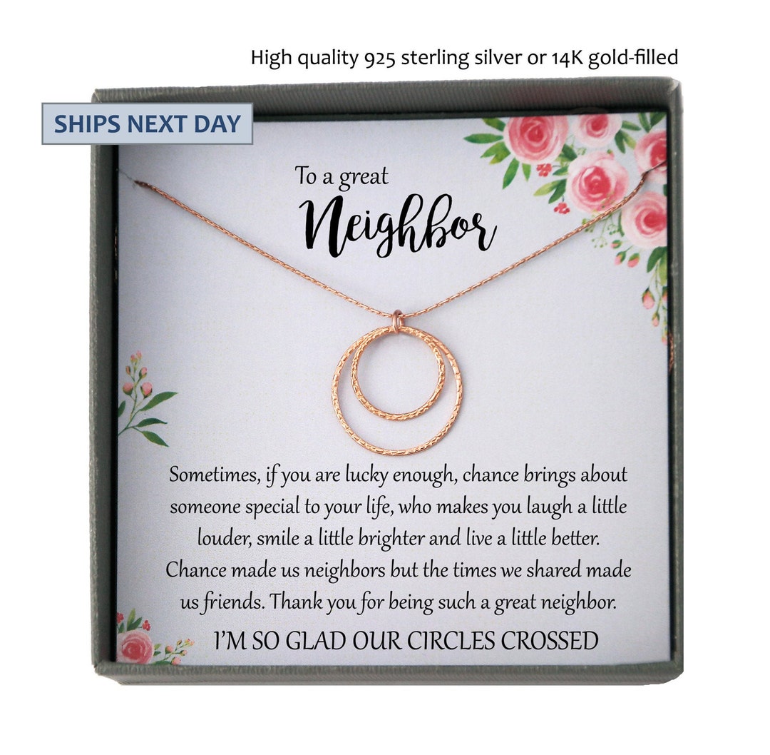 Neighbor Gift for Neighbor Christmas Gift Ideas, Neighbor Moving Away ...