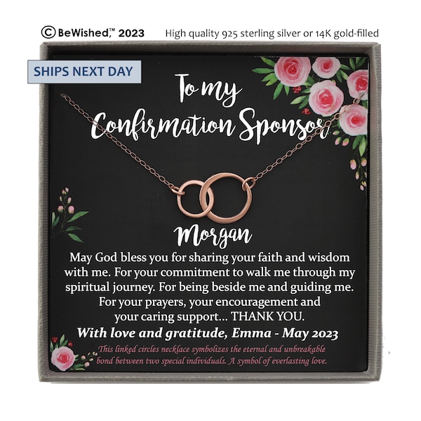 Confirmation Sponsor Gift - 60+ Gift Ideas for 2024