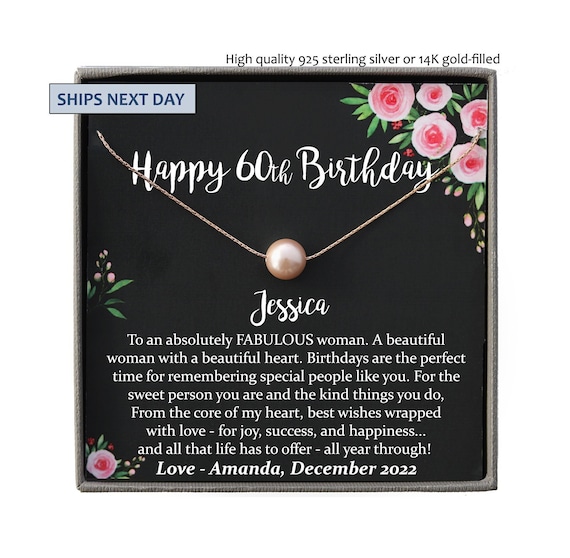 Gift ideas for a woman's 60th birthday store