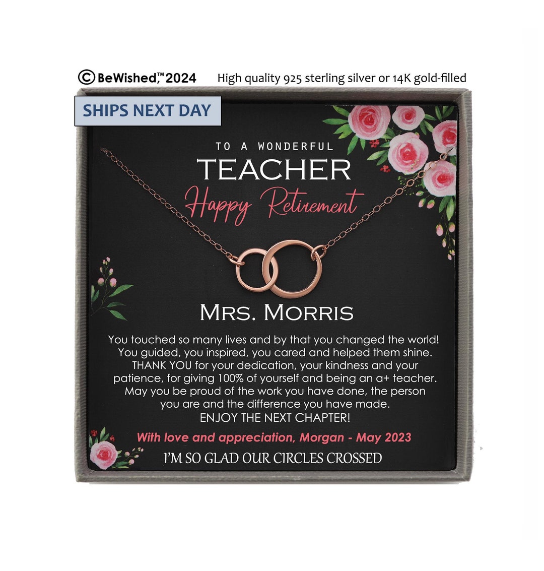 Teacher Retirement Gifts for Teacher Appreciation Gift for Retired ...