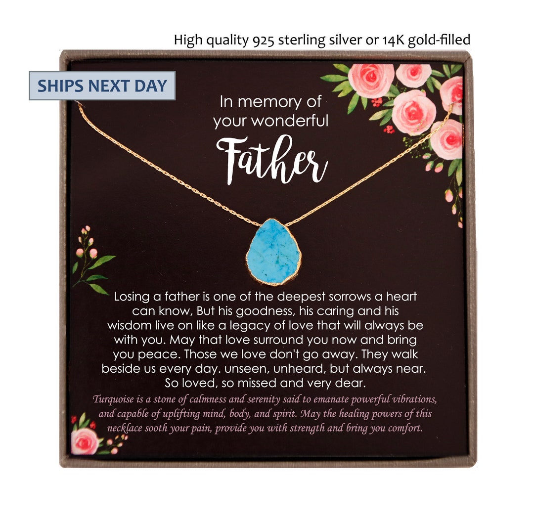 Loss of Father Gift, Dad Memorial Gift Dad Condolence Gift, Grief Gift ...