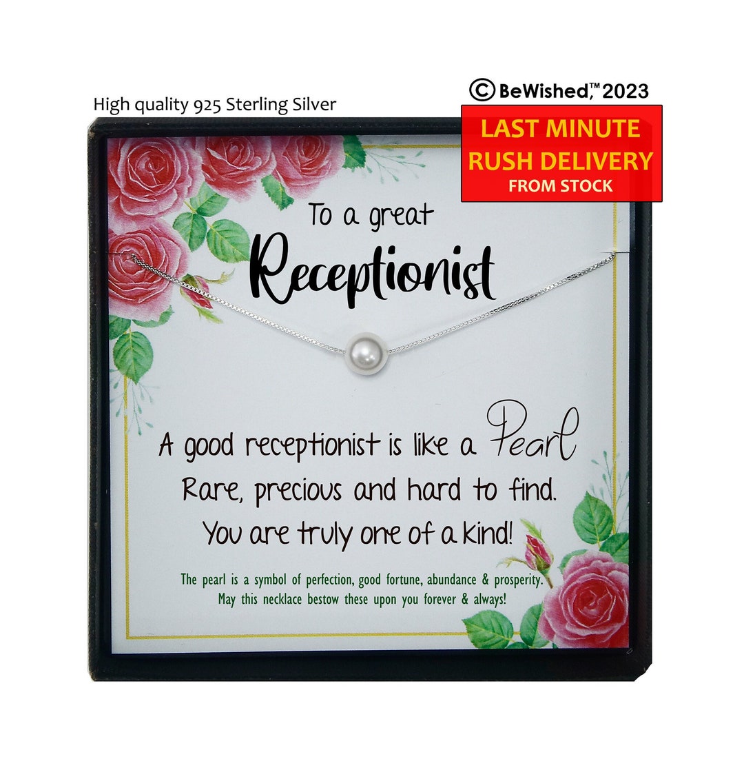 LAST MINUTE Gift, Receptionist Gifts, Receptionist Thank You Gift ...