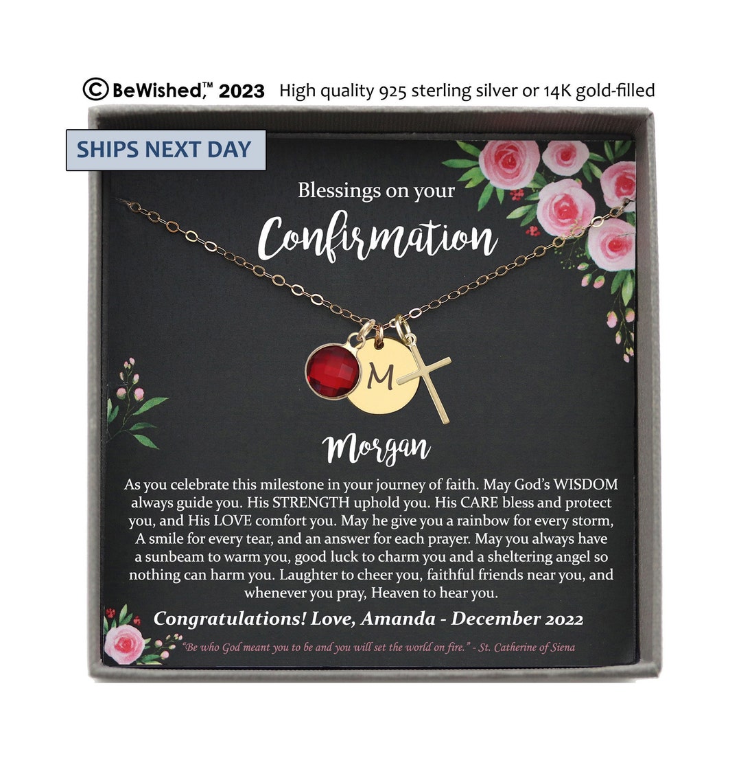 Confirmation Gifts for Girls, Daughter Granddaughter Goddaughter Niece ...