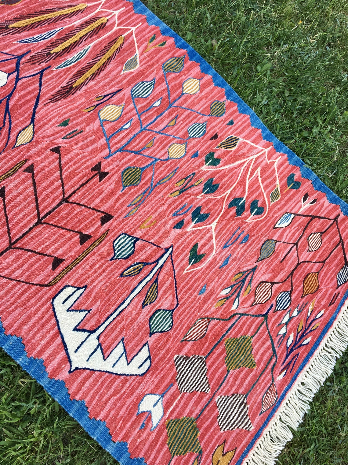 Nursery Rug Runner Runner Vintage Turkish Kilim Rug Runner | Etsy