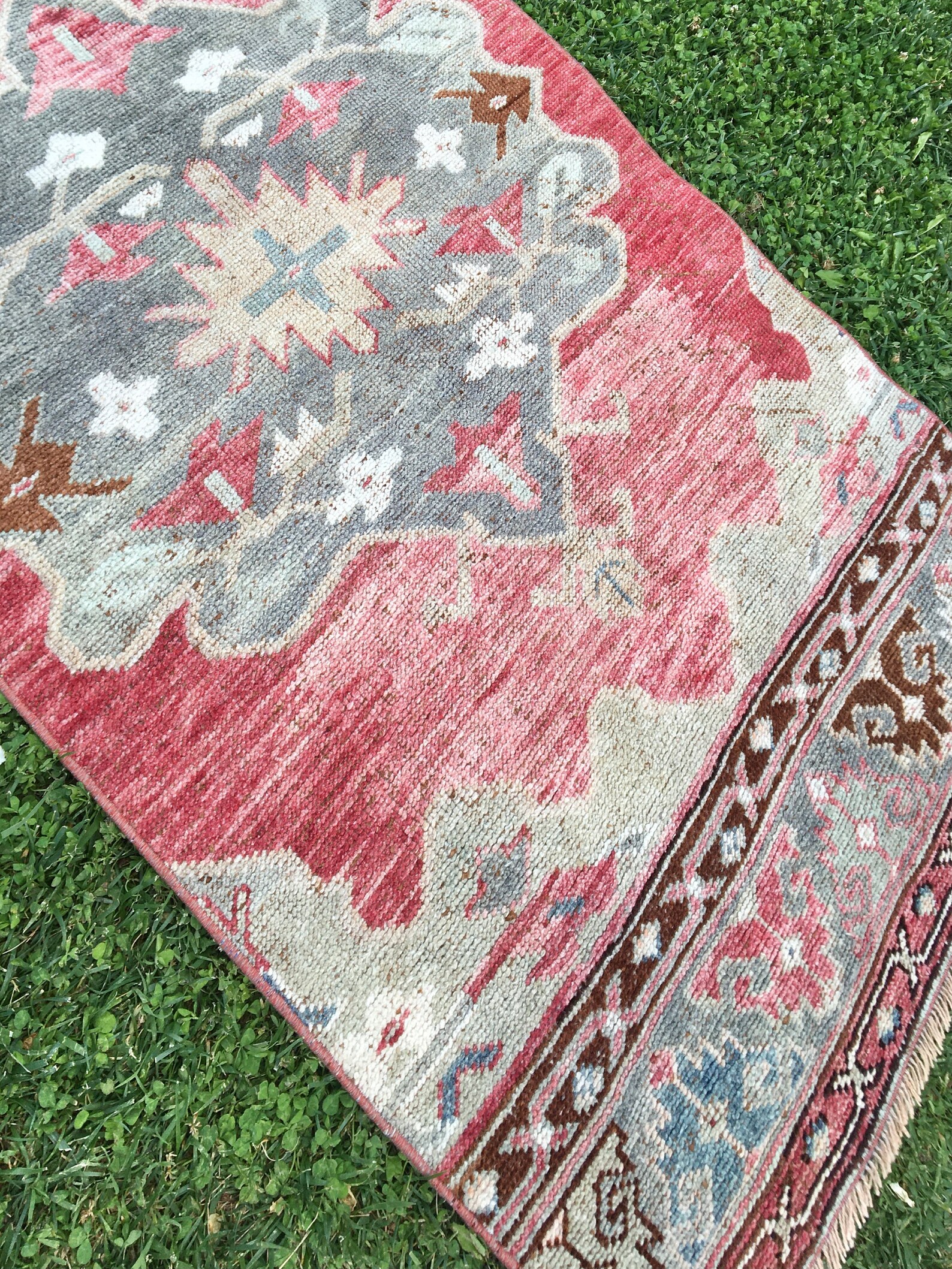 Runner Rug Vintage Rug Runner Antique Caucasian Rug Runner | Etsy