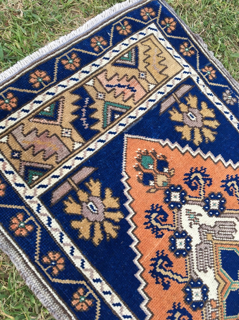 Outdoor Rug Vintage Area Rug Door Mat Rug Hallway Rug | Etsy