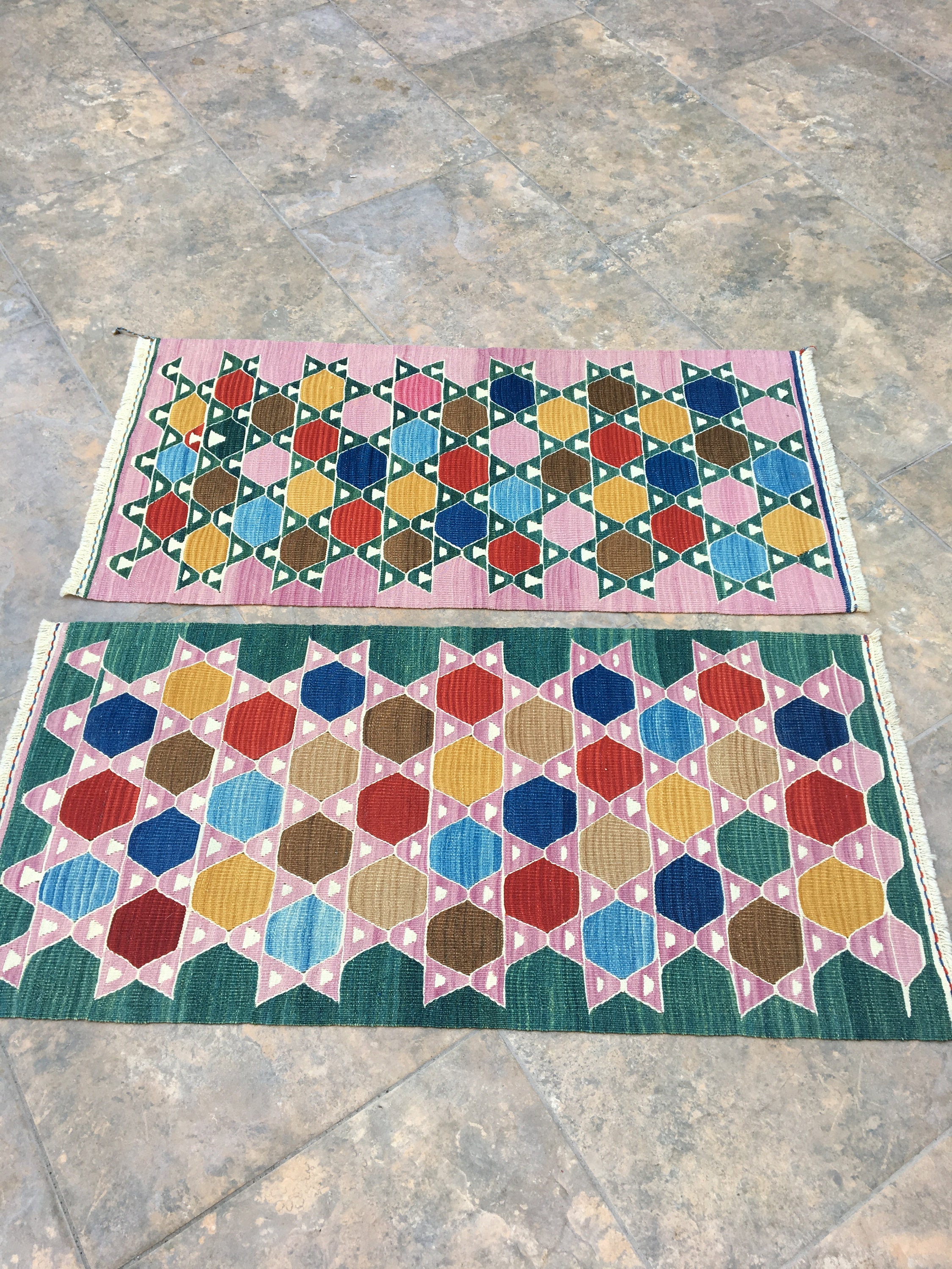 Two Cute Brothers Small Rug Small Carpet Rugs Distressed | Etsy