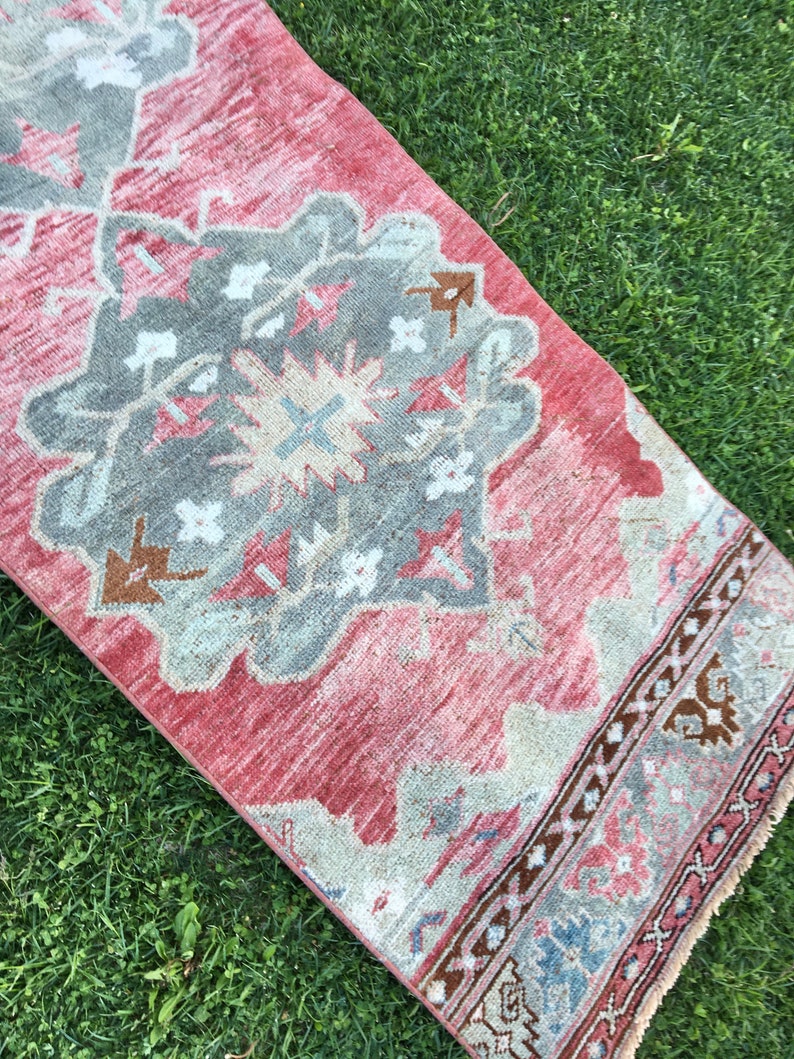Runner Rug Vintage Rug Runner Antique Caucasian Rug Runner - Etsy