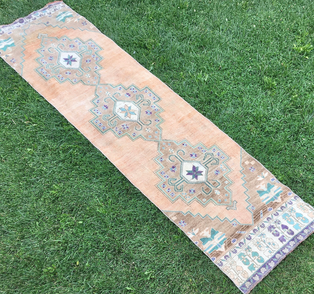 Country Farmhouse Runner Rug Vintage Runners Decorative Rug - Etsy