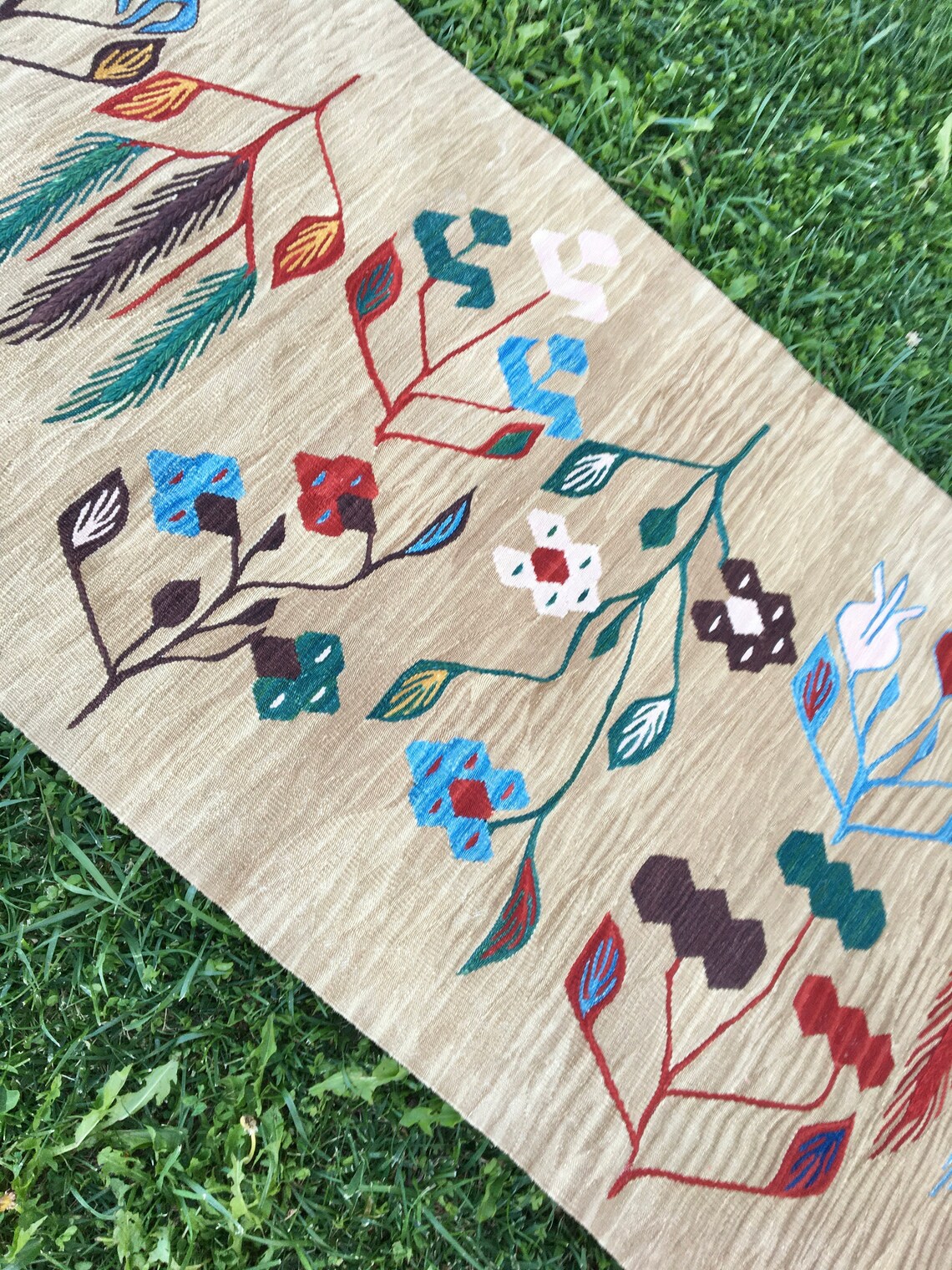 Coutry Style Bohemian Vintage Runner Rug Runner Kitchen | Etsy