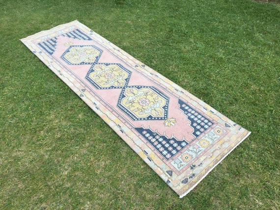 Country Farmhouse Runner Rug Vintage Runners Decorative Rug | Etsy