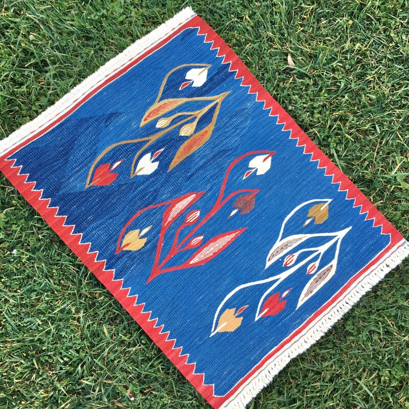 Bohemian Kilim Rug - Etsy