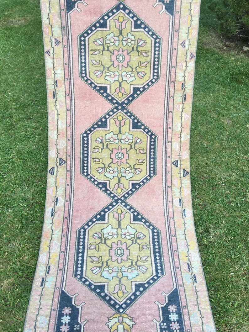 Country Farmhouse Runner Rug Vintage Runners Decorative Rug | Etsy