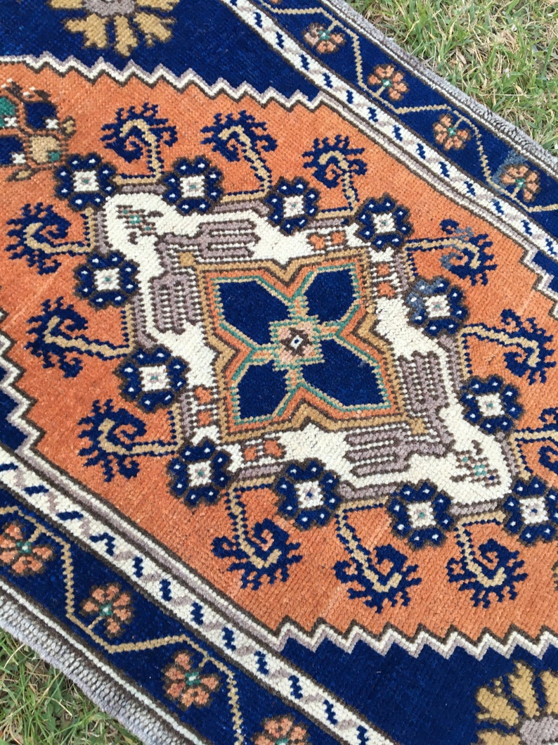 Outdoor Rug Vintage Area Rug Door Mat Rug Hallway Rug | Etsy