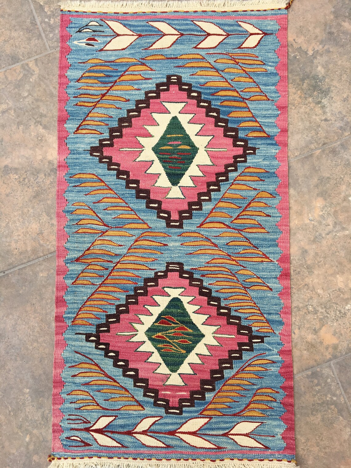Rustic Kilim Rug Tribal Kilim Rug Area Kilim Rug Turkish | Etsy