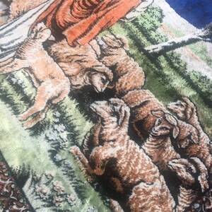 Wall Hangings Rug Jesus Picture Wall Decor Vintage Wall Rug | Etsy