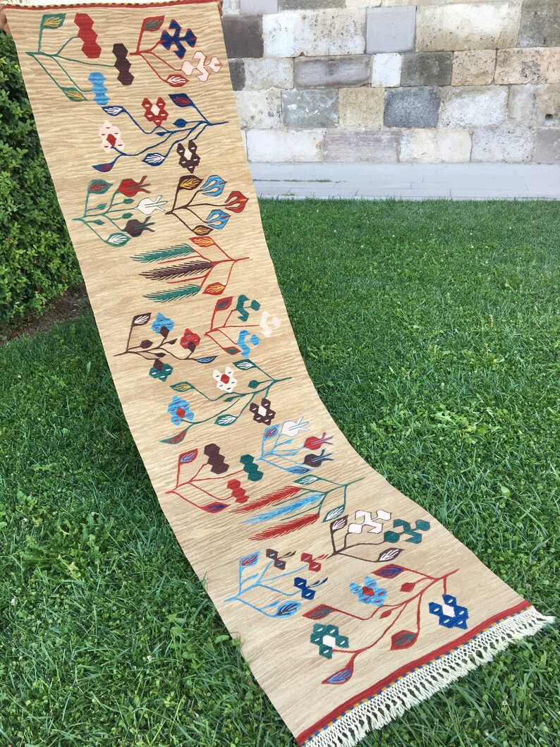 Coutry Style Bohemian Vintage Runner Rug Runner Kitchen - Etsy