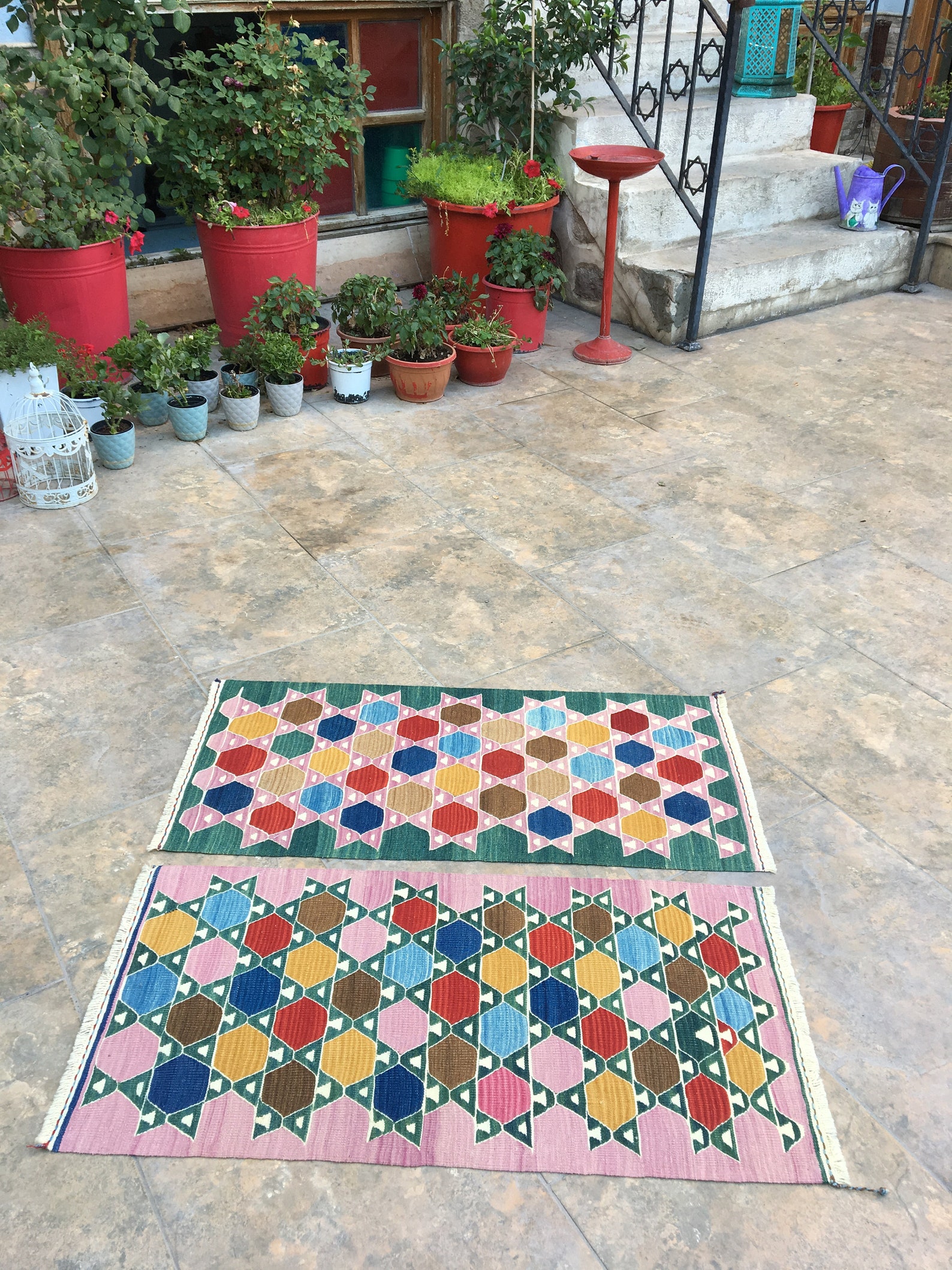 Two Cute Brothers Small Rug Small Carpet Rugs Distressed - Etsy