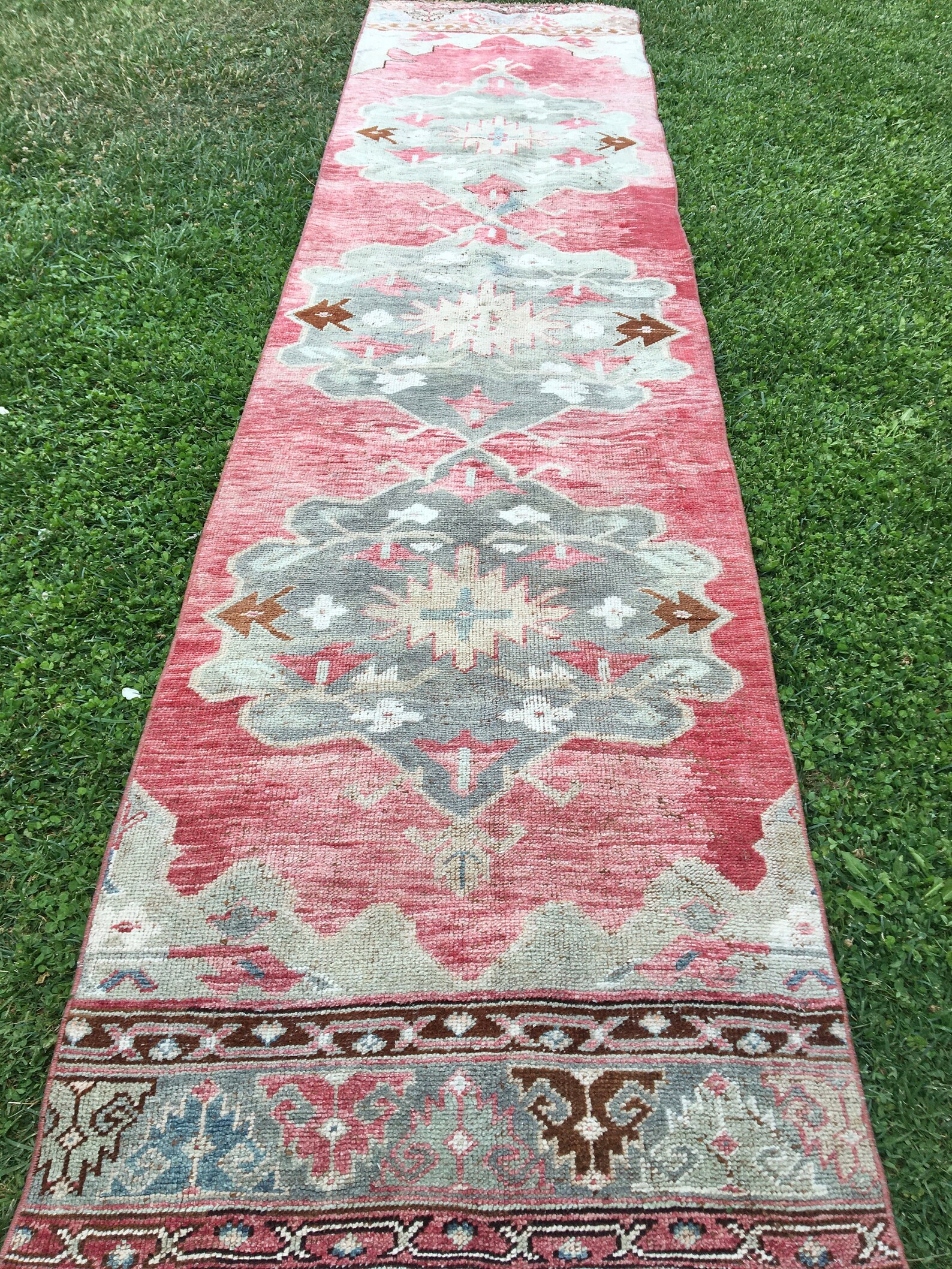 Runner Rug Vintage Rug Runner Antique Caucasian Rug Runner | Etsy