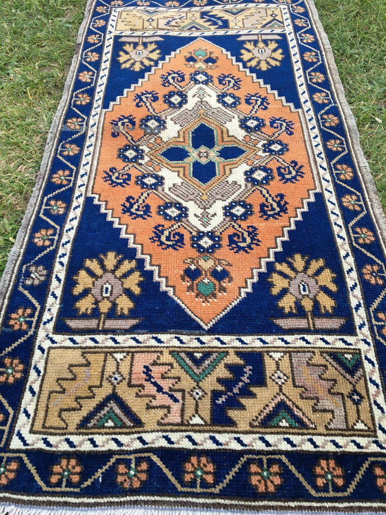 Outdoor Rug Vintage Area Rug Door Mat Rug Hallway Rug | Etsy