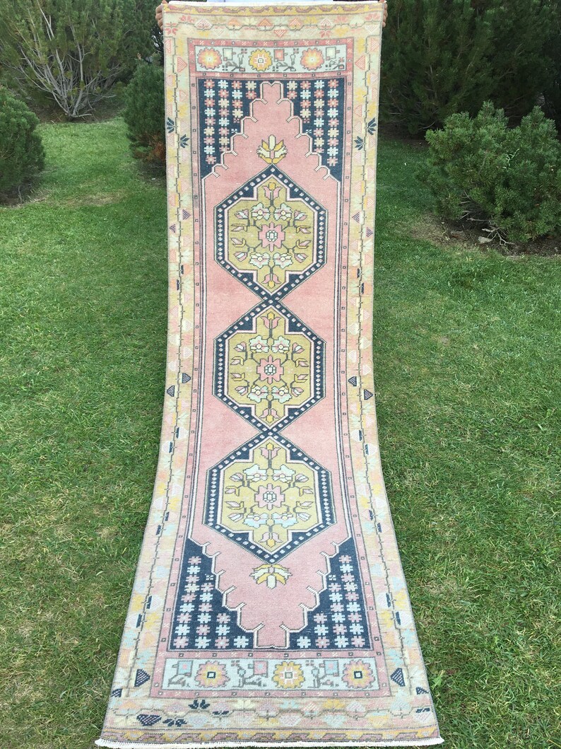 Country Farmhouse Runner Rug Vintage Runners Decorative Rug | Etsy