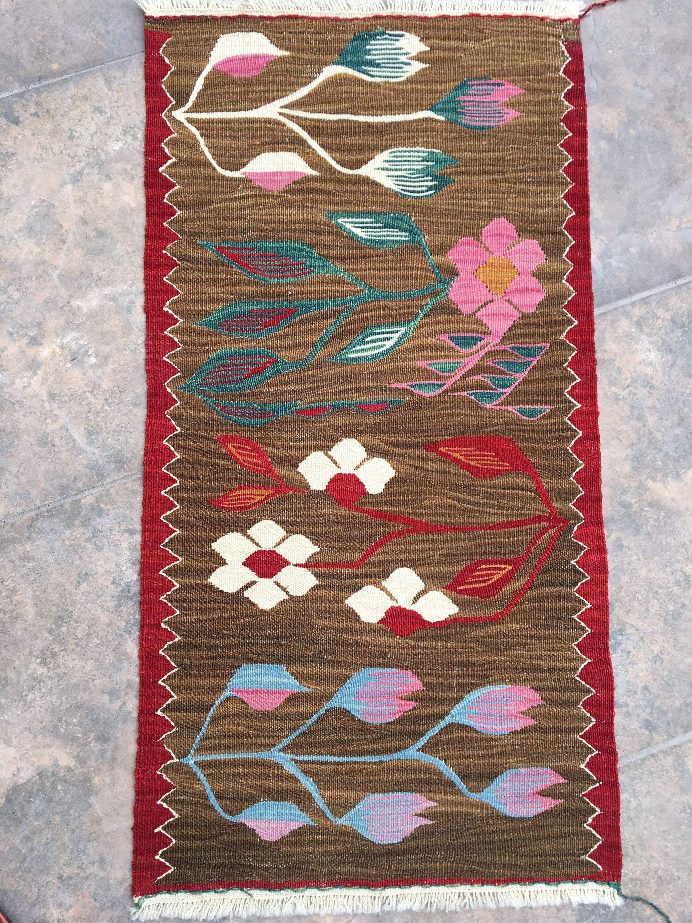 Overdyed Vintage Rug Handmade Area Rug Turkish Ethnic Wool | Etsy