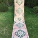 Oriental Light Pink Runner Rug Oushak Rug Runner Vintage - Etsy