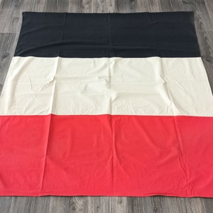 Large, Antique Flag, German Empire, Emperor Wilhelm II, Facade, Around ...