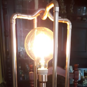 Atmospheric Copper Tube and Fittings Lamp - Etsy