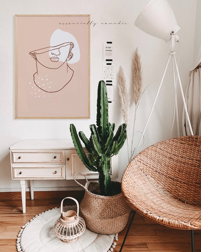 Greek God Line Art Printancient Greece Mythology | Etsy