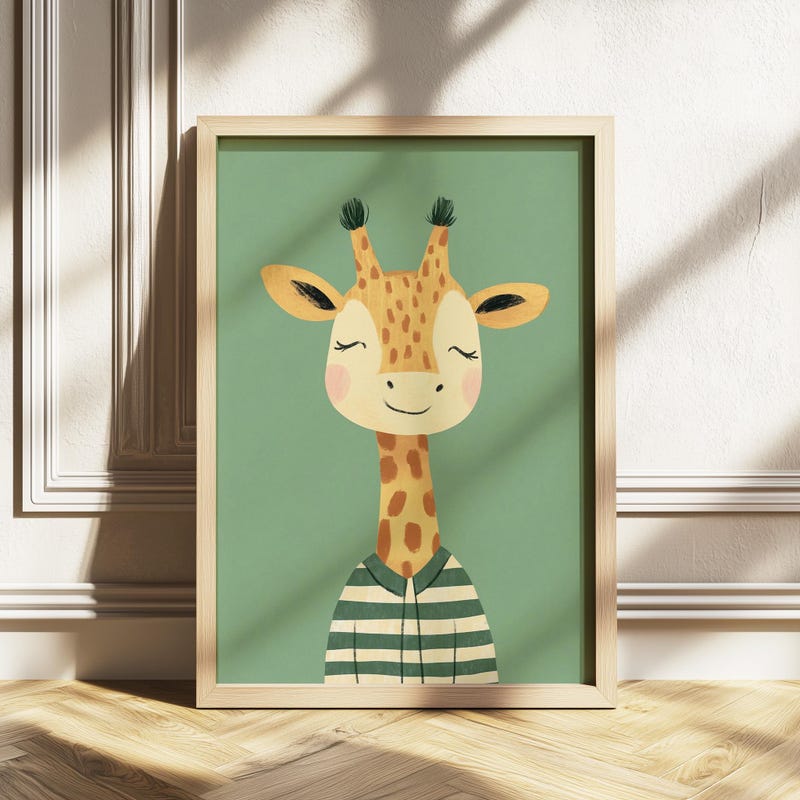 Striped Giraffe - Etsy
