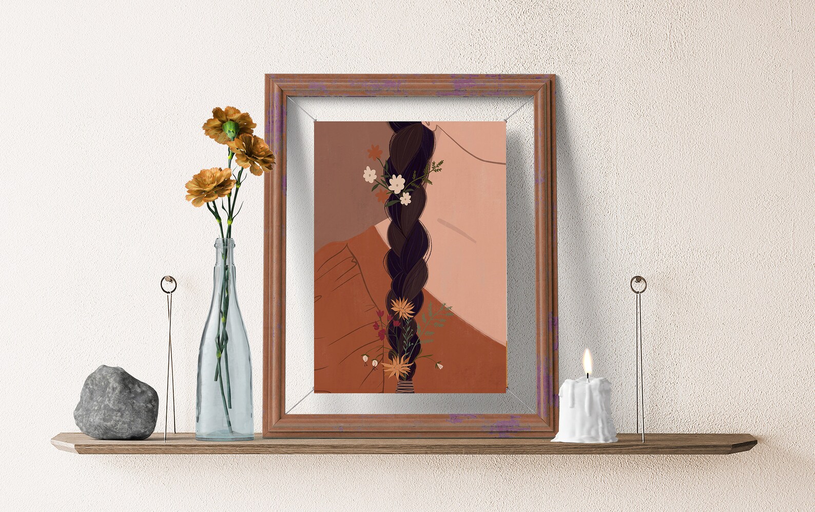 Abstract Woman Posterfashion Print Printable Female Art Print - Etsy