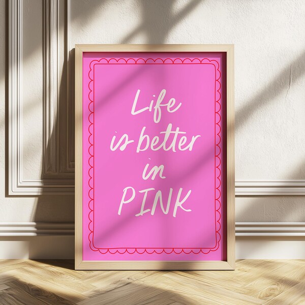 Better in Pink - Etsy