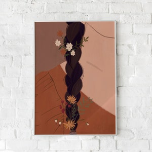 Abstract Woman Poster,fashion Print Printable Female Art Print ...