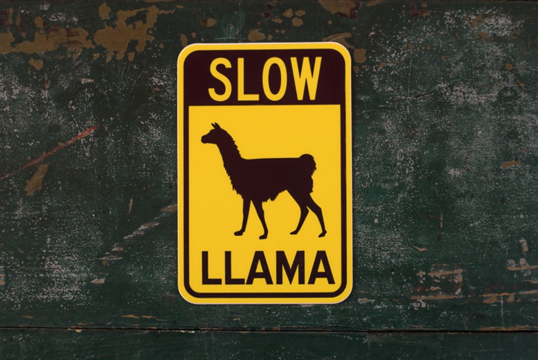 Phish Slow Llama Sticker - Etsy