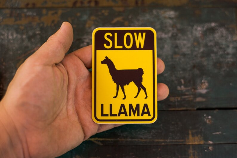 Phish Slow Llama Sticker - Etsy