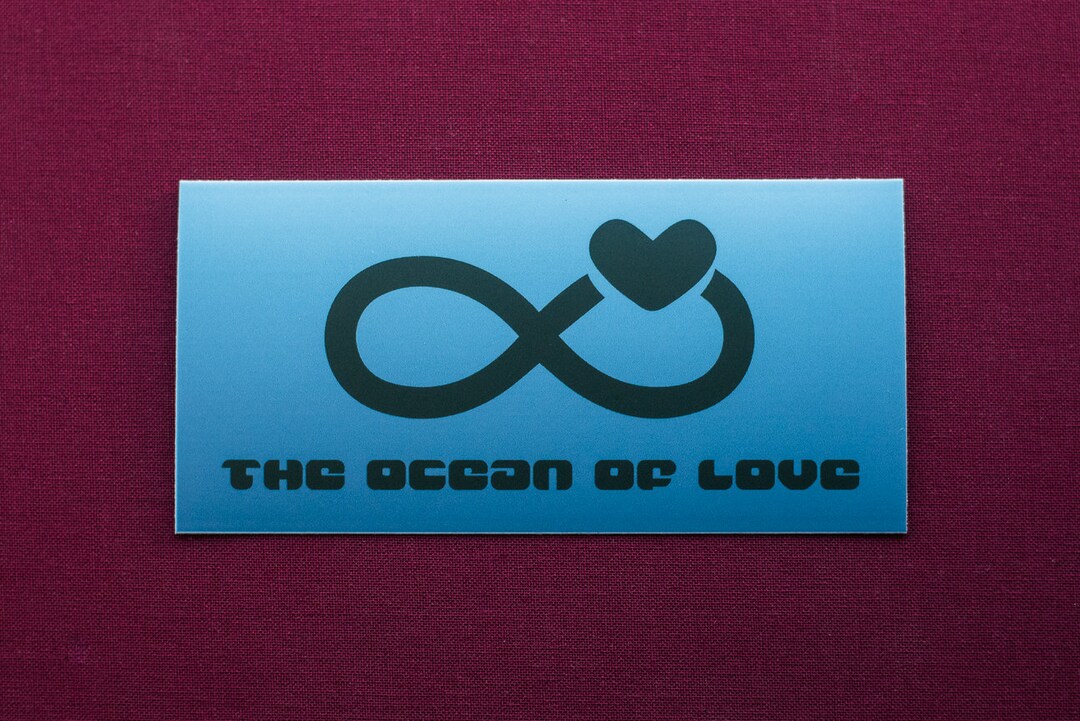 Phish Ocean of Love Ruby Waves Sticker - Etsy
