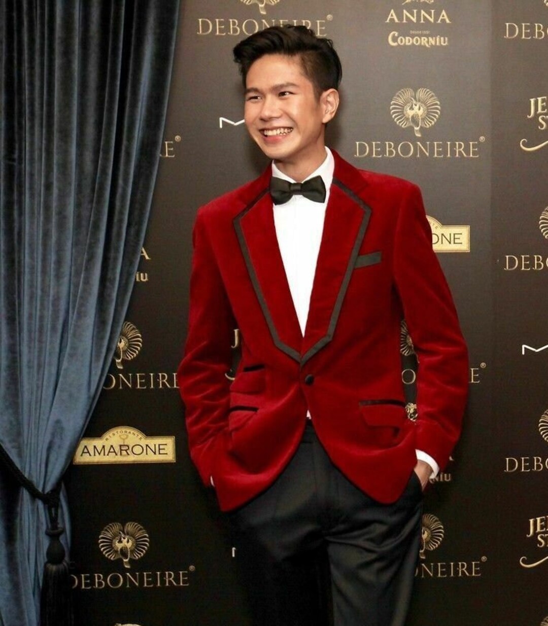 Red Velvet Suit Wedding Velvet Jacket Men Velvet Blazer Groom Wear ...
