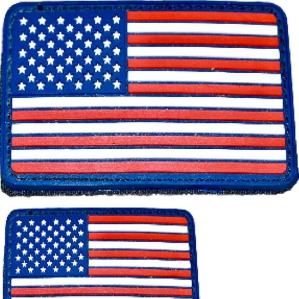 American Flag Pvc Patches - Etsy