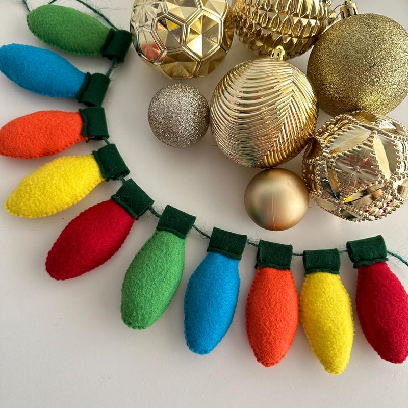 Light Bulb Garland - Etsy